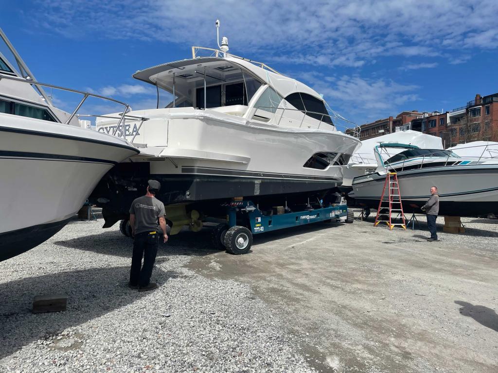 Boatyard Storage | Boston Harbor Shipyard & Marina