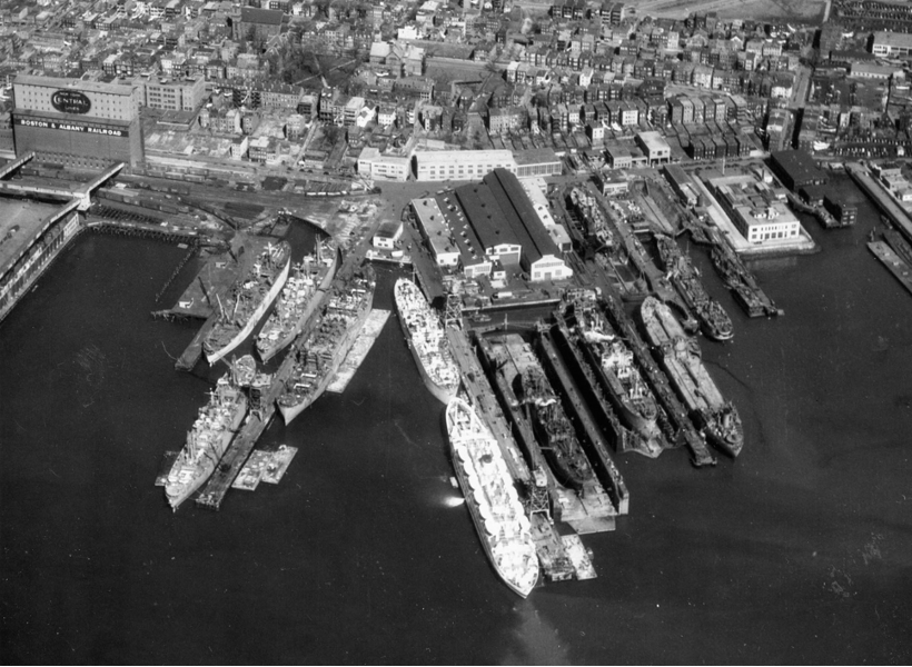 History of the East Boston Shipyard | Boston Harbor Shipyard & Marina